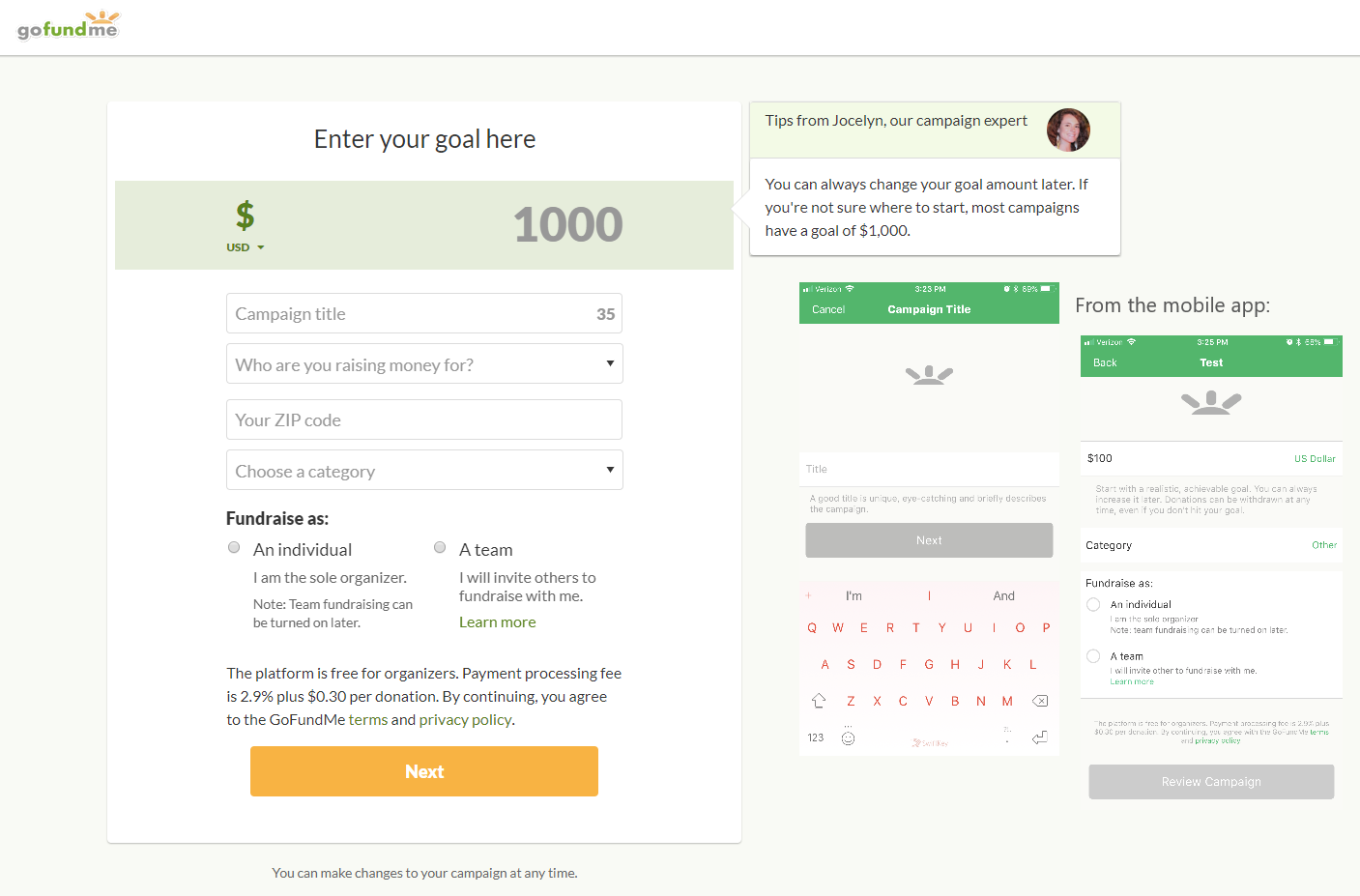 Creating A GoFundMe From Start To Finish GoFundMe Help Center