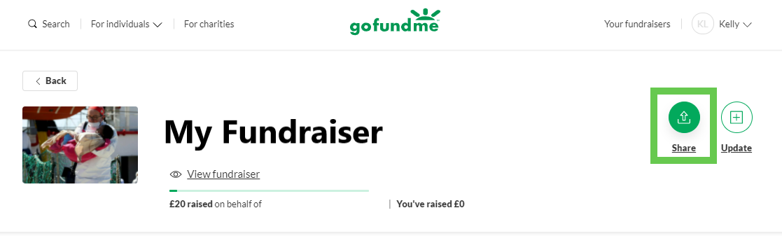 Sharing your fundraiser on social media – GoFundMe Help Centre